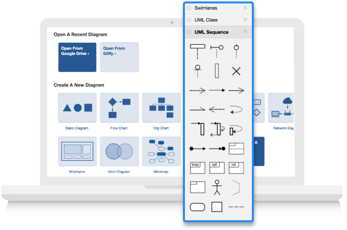 Download Flowchart Example On Laptop Screen - Laptop - Full Size PNG ...