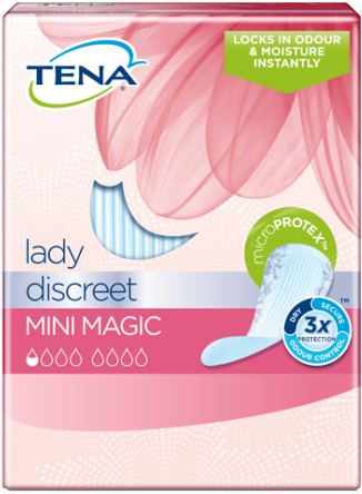 Download Tena Lady Discreet Mini Magic Womens Liners For Light - Tena ...