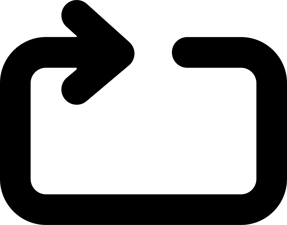 Download Rectangular Rotating Arrow - Loop Play Png - Full Size PNG ...