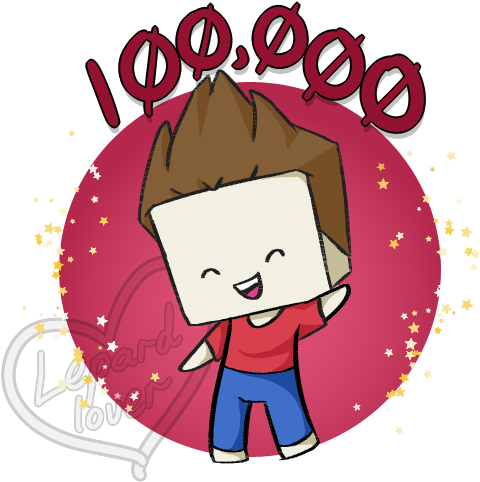 Download “@pixlpit Hit 100k On His Gaming Channel Today So I - Cartoon ...
