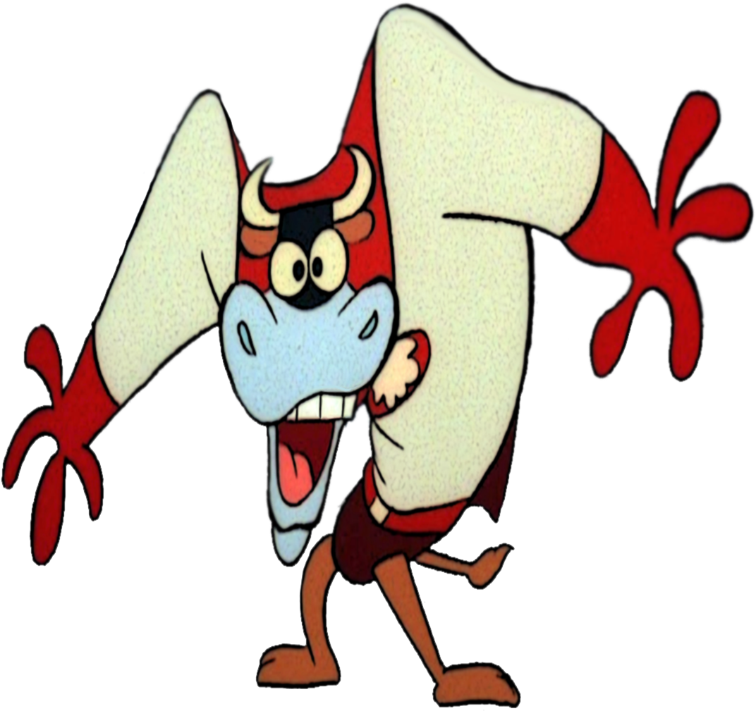 Download The Cow - Mighty Mouse The New Adventures - Full Size PNG ...