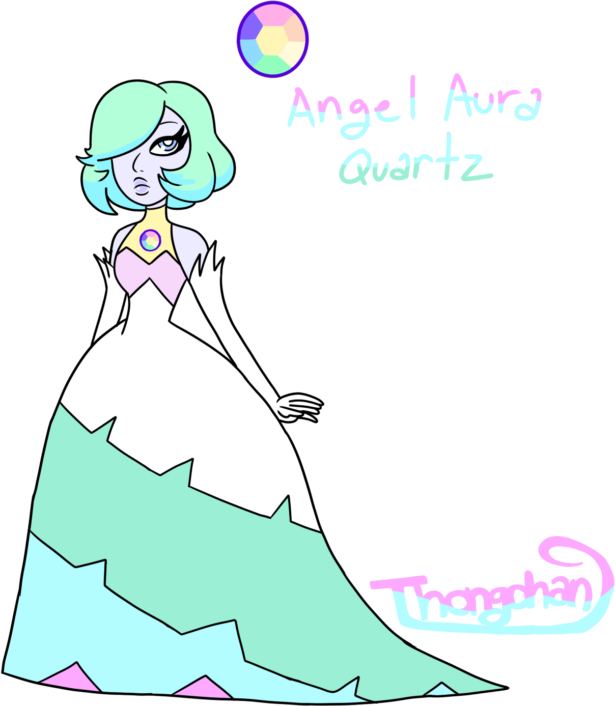 Download Su Oc Angel Aura Quartz By Thongchan - Angel Aura Quartz Su ...