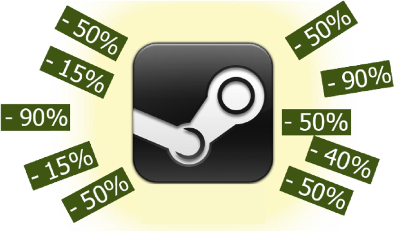 Download Steam Sales Png - Full Size PNG Image - PNGkit