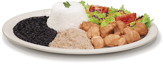 Download Frango A Passarinho - Plate Lunch - Full Size PNG Image - PNGkit