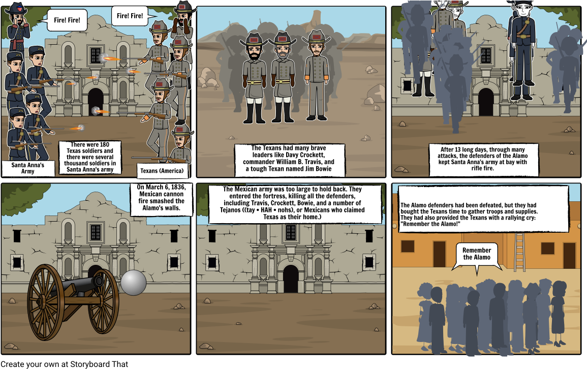 Download The Alamo-bailey Rowland - Cartoon - Full Size PNG Image - PNGkit