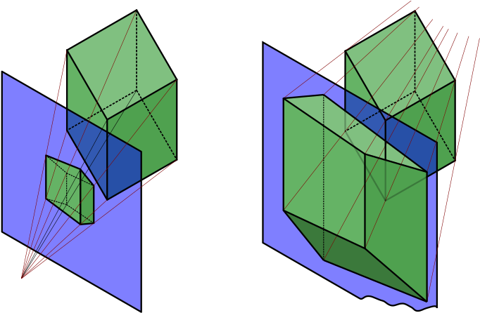 Download Linear Perspective Of A Cube And Reverse Perspective - Que Es ...