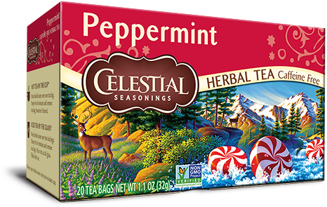 Download Featured Tea - Celestial Tea Mint - Full Size PNG Image - PNGkit