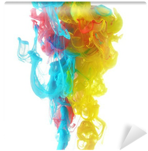 Download Ink In Water Png Download - Poster: Ssilver's Colorful Ink In ...