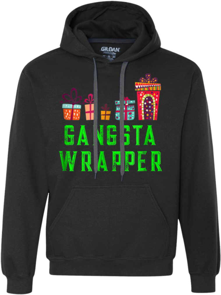 Download Gangsta Wrappa Christmas Gift Wrapping Paper Bow T ...