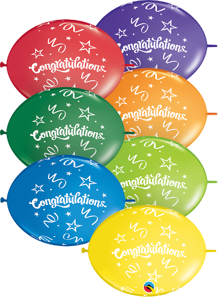 Download Party Banner Congratulations - Party Banner Balloons 10 Count ...