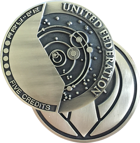 Download Federation Credits Challenge Coin - Challenge Coin Robot ...