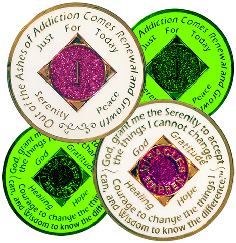 Download Na Recovery Medallion Glow In The Dark Pink - Na Recovery ...
