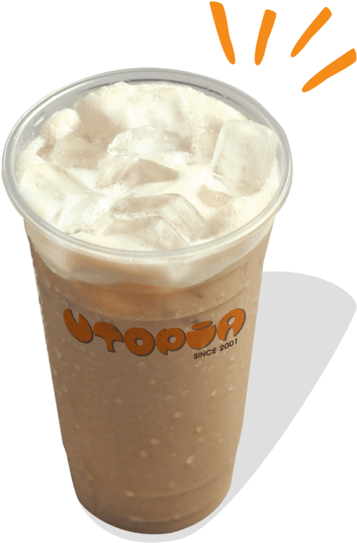 Download Utopia Milk Tea - Tea - Full Size PNG Image - PNGkit