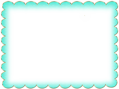 Download Marco Dorado Y Azul Aqua - Picture Frame - Full Size PNG Image ...