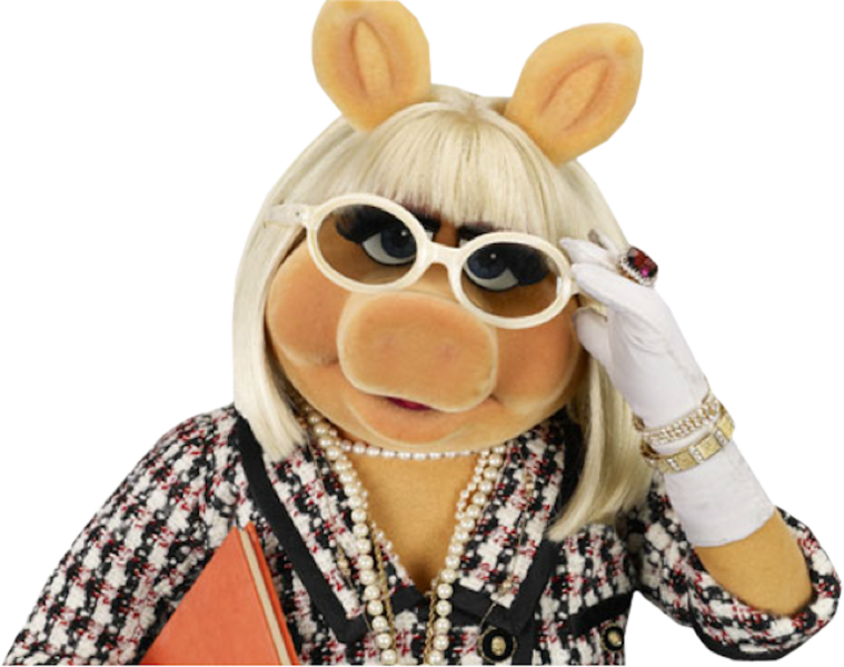 Download Miss Piggy - Miss Piggy With Sunglasses - Full Size PNG Image ...