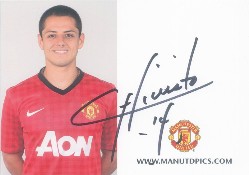 Download Chicharito - Manchester United Personalised Street Sign Mouse ...