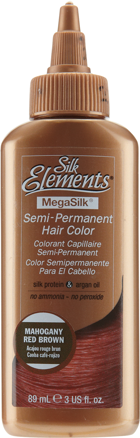 Download Silk Elements Semi-permanent Hair Color Rich Dark Brown - Full Size PNG Image - PNGkit
