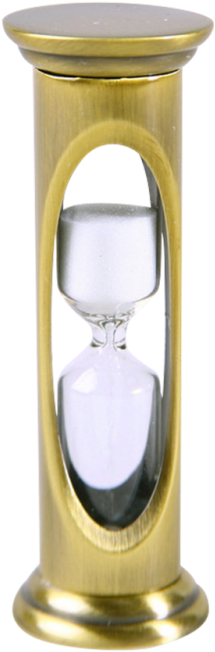 Download 3 Minute Plastic Colored Sand Timer - Full Size PNG Image - PNGkit