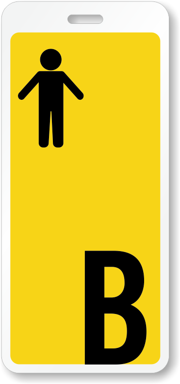 Download Boy Restroom Hall Pass Id With Symbol - Symbol - Full Size PNG ...