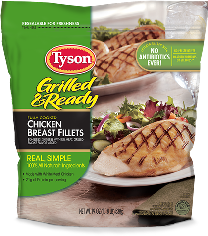 Download Tyson® Grilled & Ready® Fully Cooked Oven Roasted Diced ...