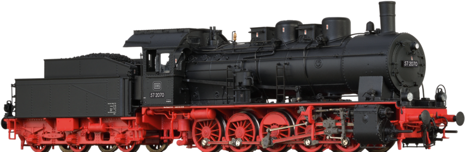 Download 40808 Steam Locomotive Br - Brawa 40822 - Full Size PNG Image ...
