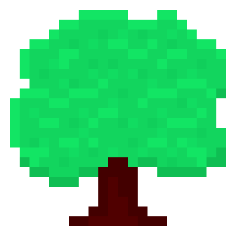 Download Tree Pixel Art From The Basic Pack Of Picroad - Ninja Bee Bee ...