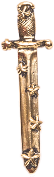 Download Sword Lapel Pin - Full Size PNG Image - PNGkit