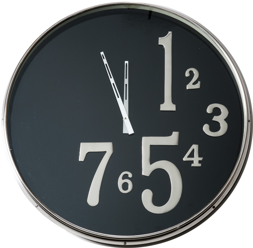 Download X Clock With Black Face Barbara Cosgrove $410 00 Domino - Cool ...