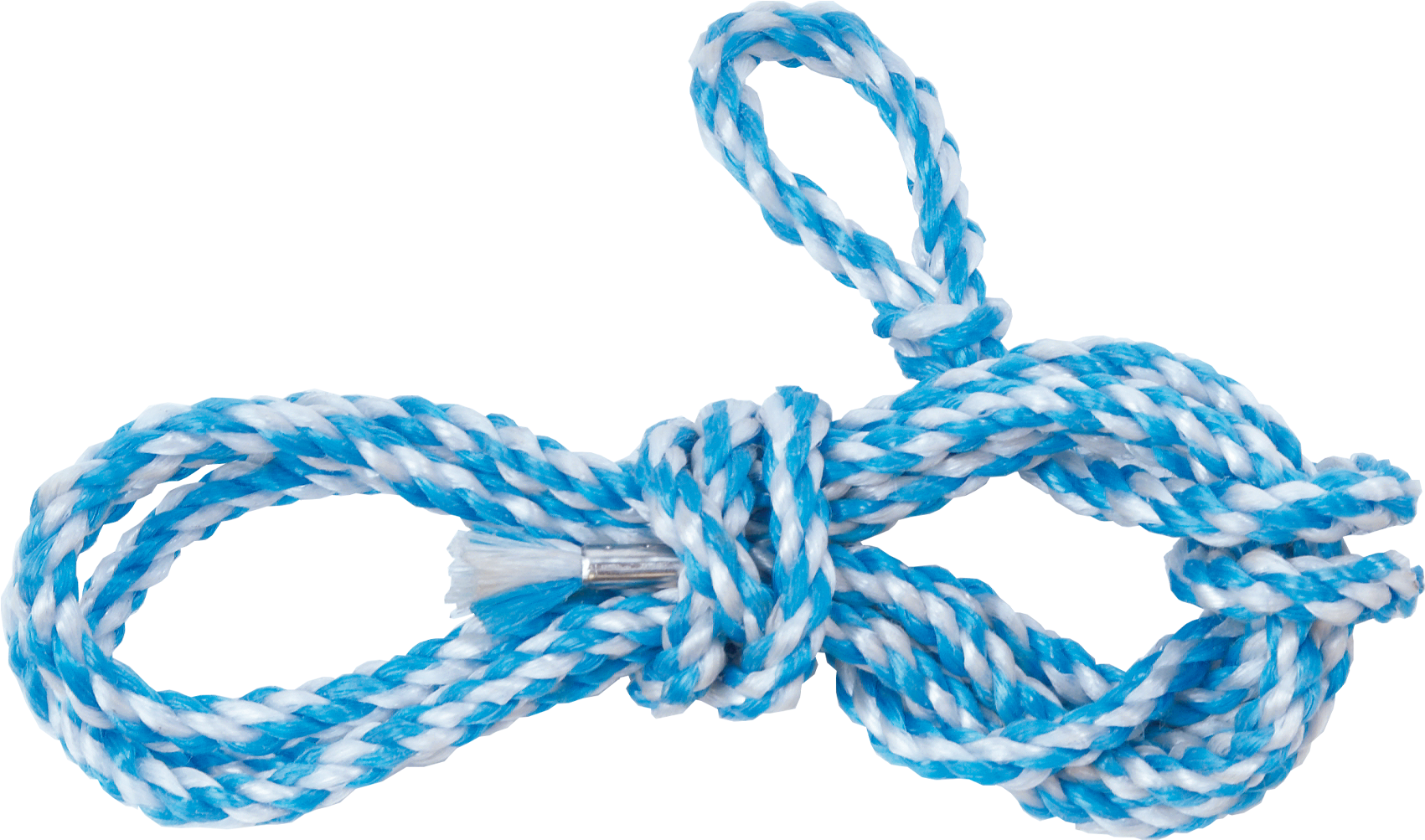 Download Scaffold Rope, Plastic, White-blue - Blue - Full Size PNG ...