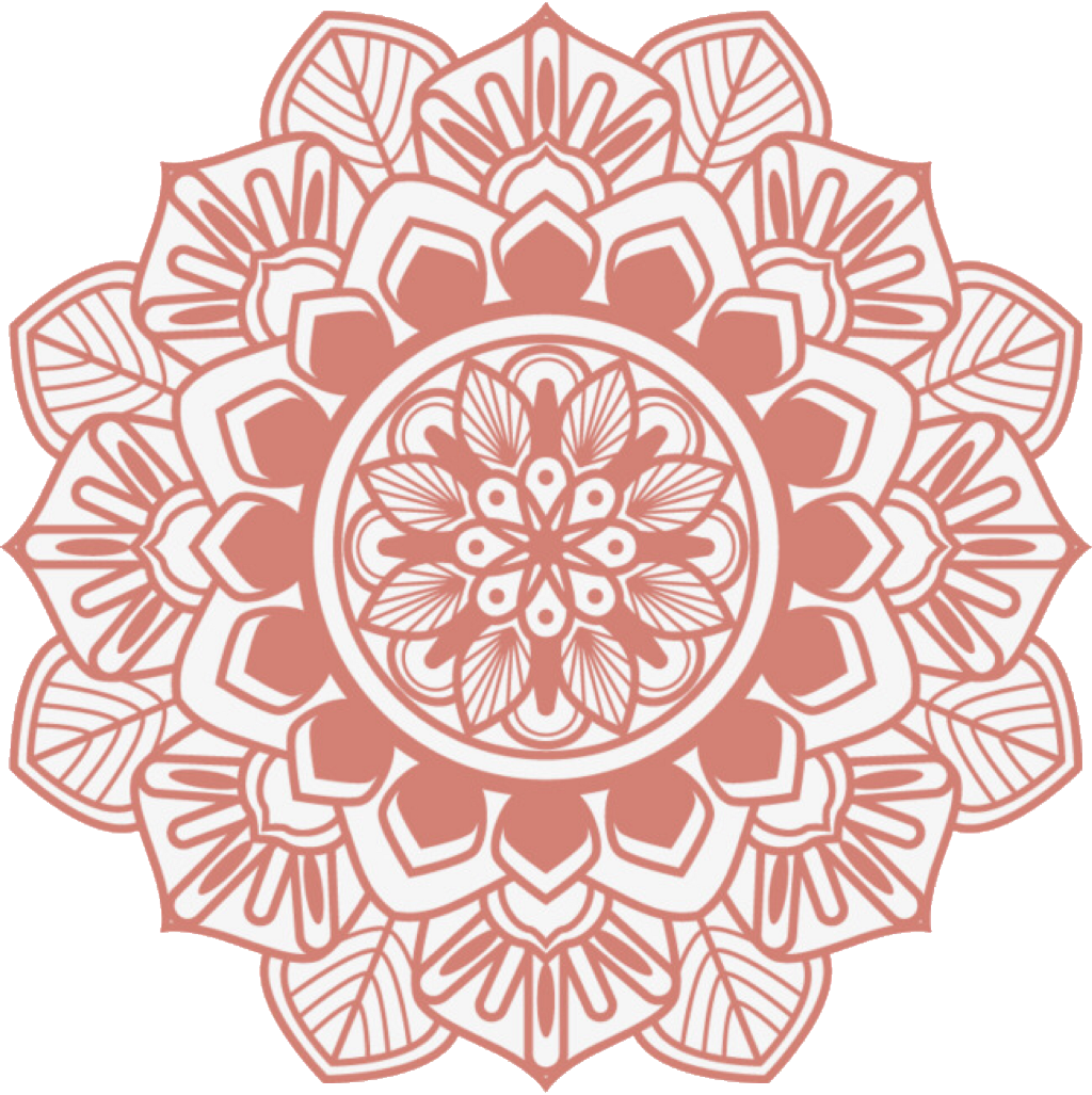 Download Flower Mandala Design Background Icon Cute Pink Pinkthe ...
