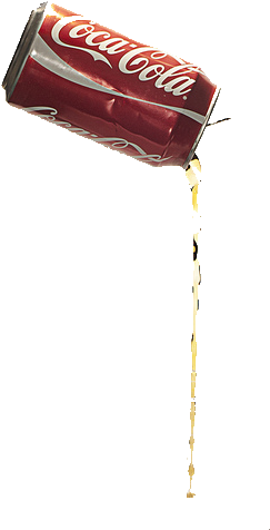 Download Transparent Coke Being Poured - Coca Cola - Full Size PNG Image - PNGkit