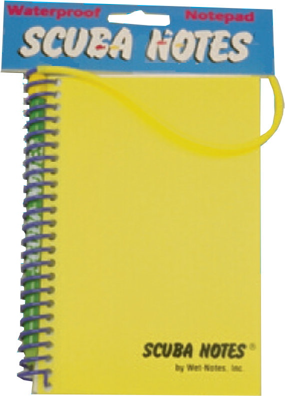 Download Scuba Notes Pad - Scuba Diving - Full Size PNG Image - PNGkit