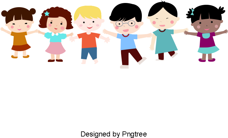 Children Holding Hands Png