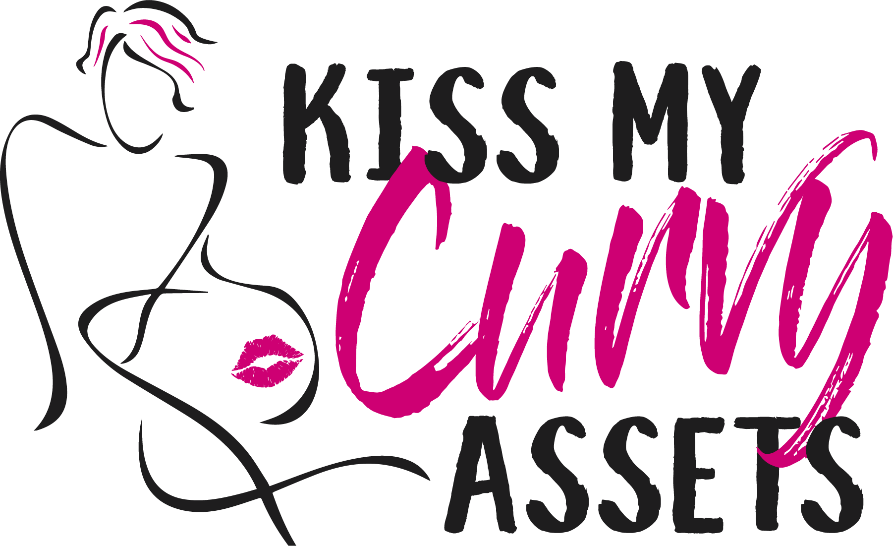 Download Kiss My Curvy Assets Logo Transparent - Kiss My Assets - Full ...