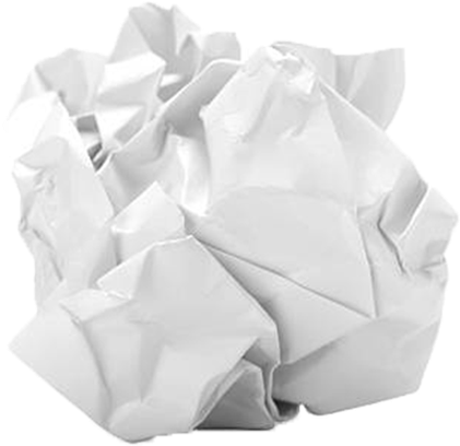 Download Crumbled Paper - I’m Not Being Funny: A Novel - Full Size PNG ...