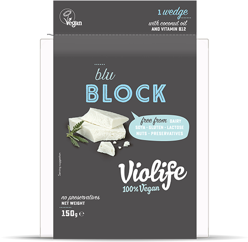 Download Blu Block - Violife Mediterranean Style Block Non-dairy Cheese ...