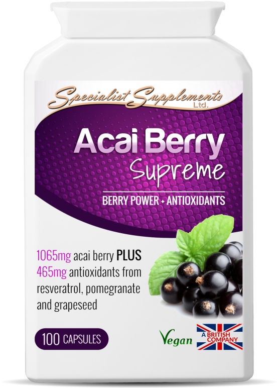Download Specialist Supplements Acai Berry Supreme - Full Size PNG ...