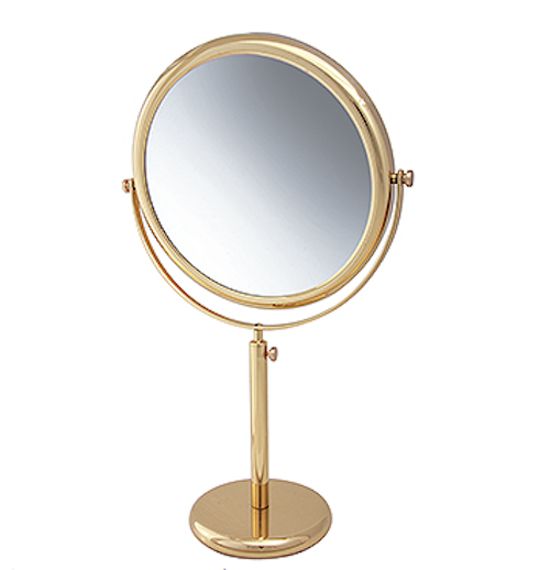 Download Frasco Brass Vanity Stand Double Sided Mirror - Frasco 42cm ...