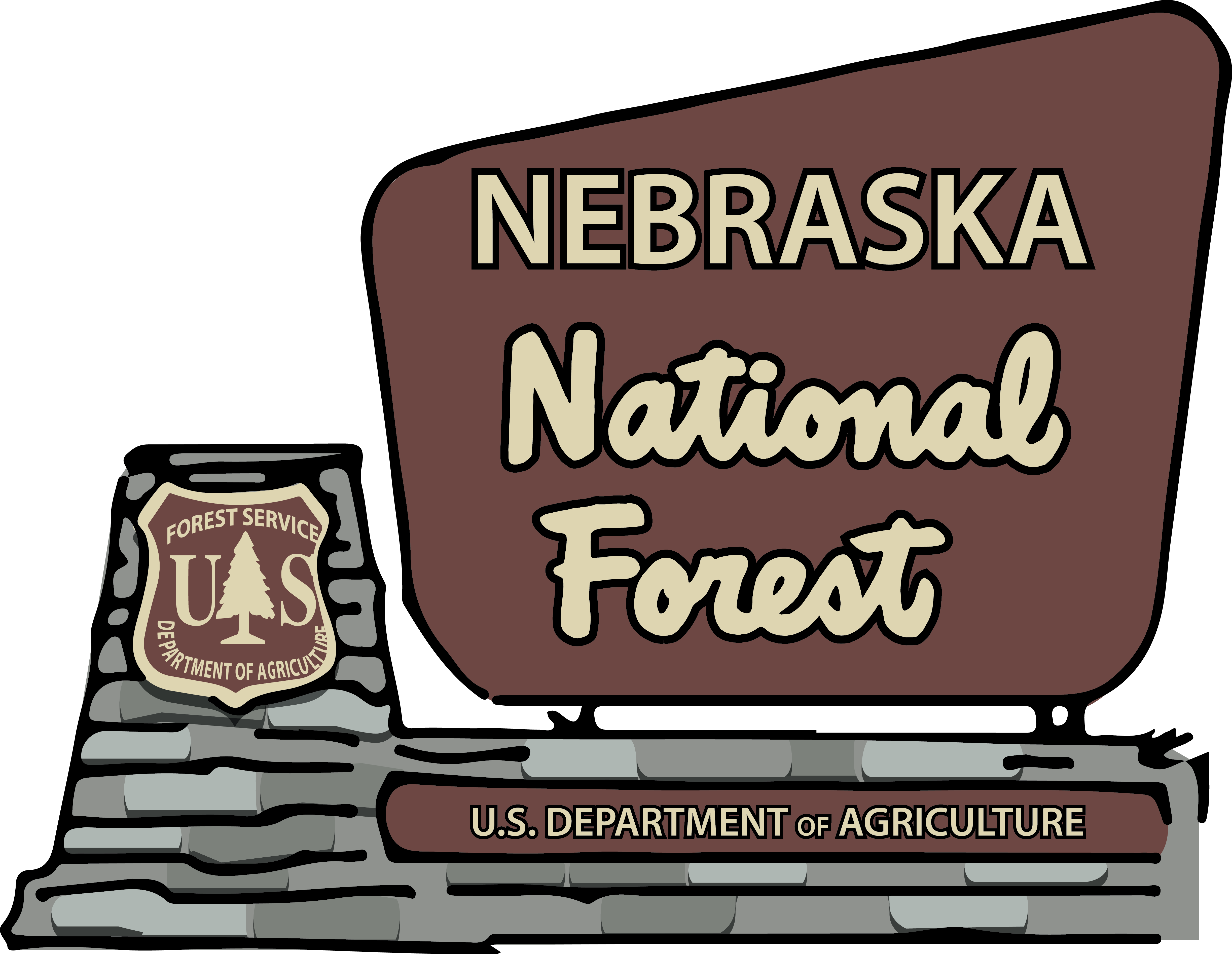 Download Nebraska National Forest - Monongahela National Forest Sign ...