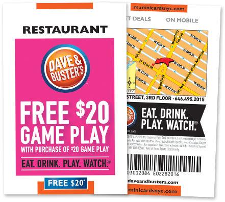 Download Dave Busters - Dave & Busters Egift Card (email Delivery ...