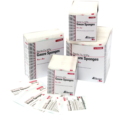 Download Pro Advantage Sterile Gauze Pads, 100/box - Pro Advantage ...
