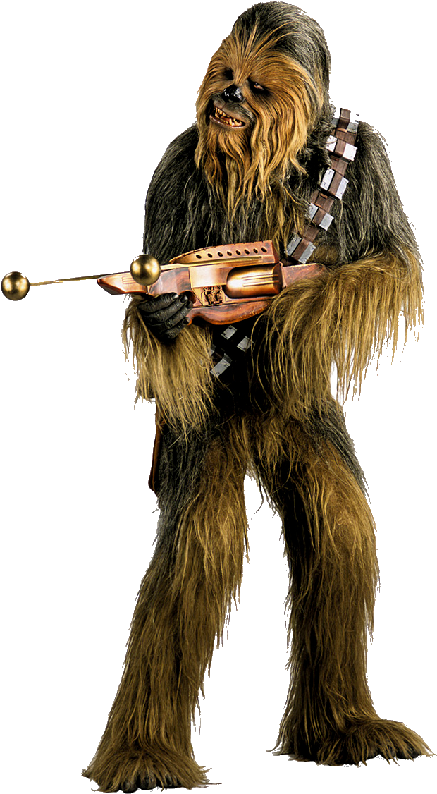 Download Vector Black And White Library Chewbacca Transparent - Star ...
