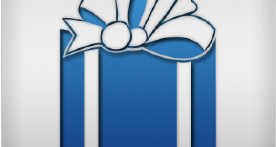 Download 117226 Matte Blue And White Square Icon Culture Gift - Gift ...