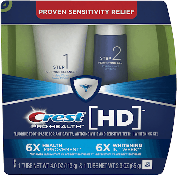 Download Crest Pro-health Hd Daily Two Step Toothpaste System - Full ...