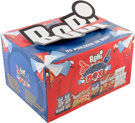 Download Bobi Cheering Box - Carton - Full Size PNG Image - PNGkit