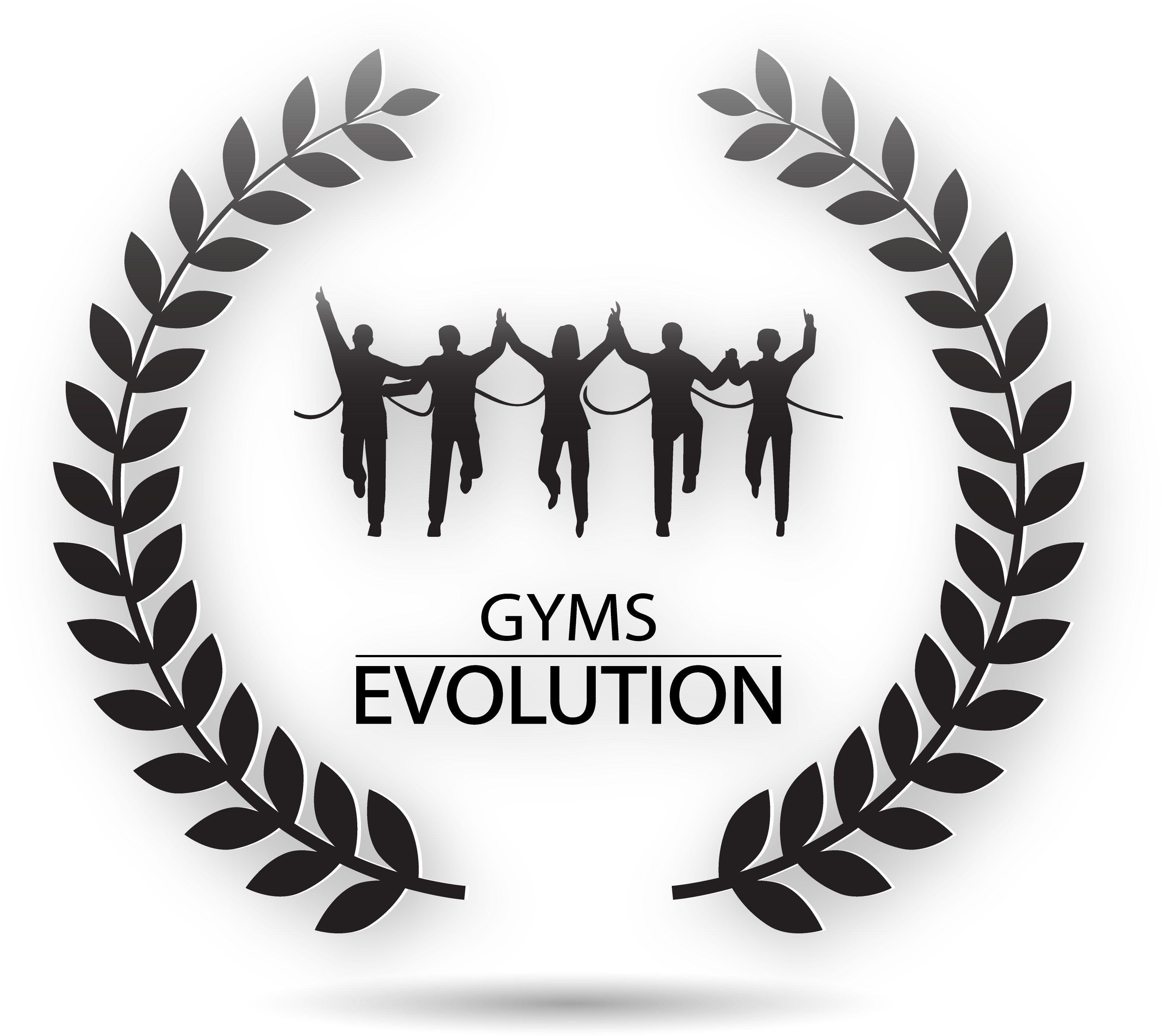 Download Gym Evolution Gym Evolution - Monogram With Laurel Wreath ...