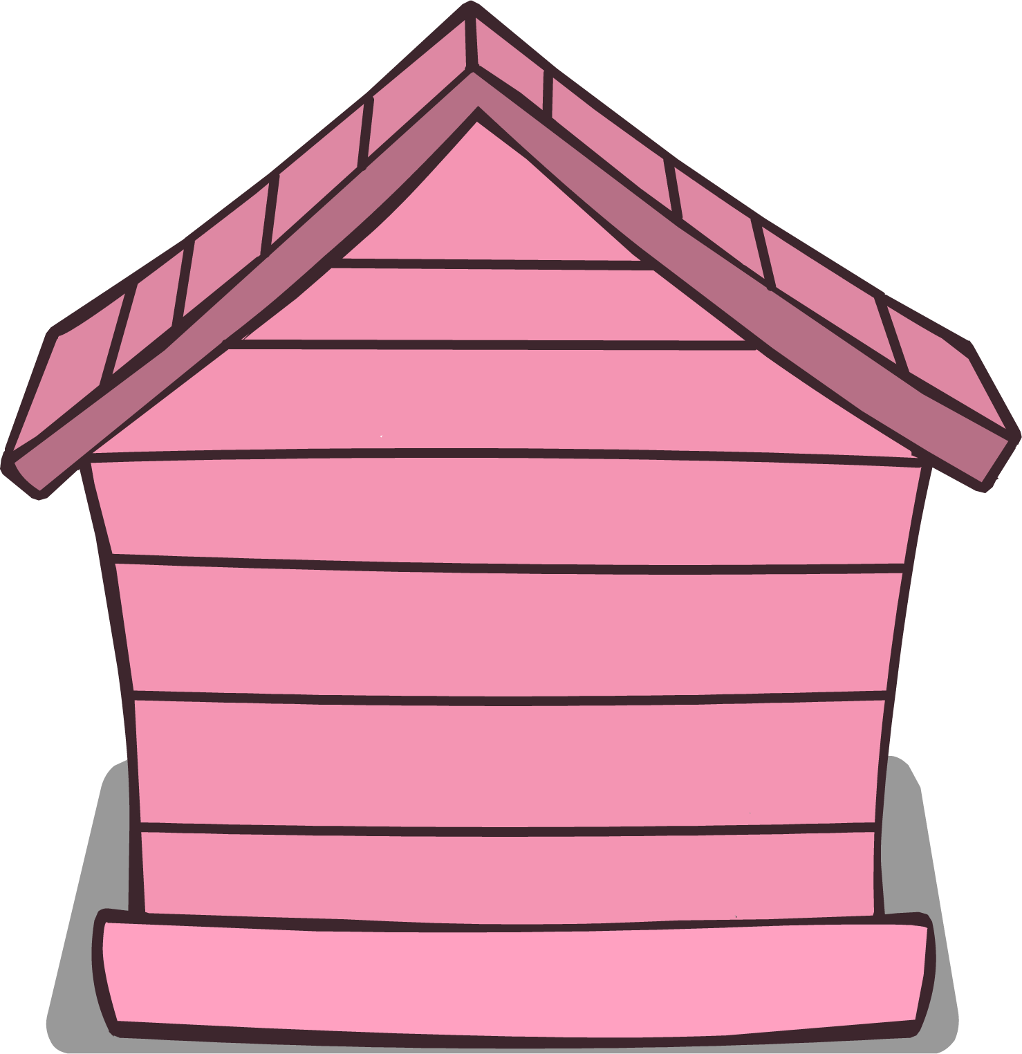 Download Pink Puffle House Sprite 003 - Puffle House - Full Size PNG ...