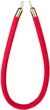 Download Red Velvet Rope 6ft - Earrings - Full Size PNG Image - PNGkit