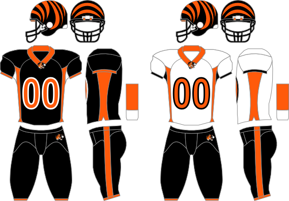 Download Uniforme Tigres Nancy - Kick American Football - Full Size PNG ...