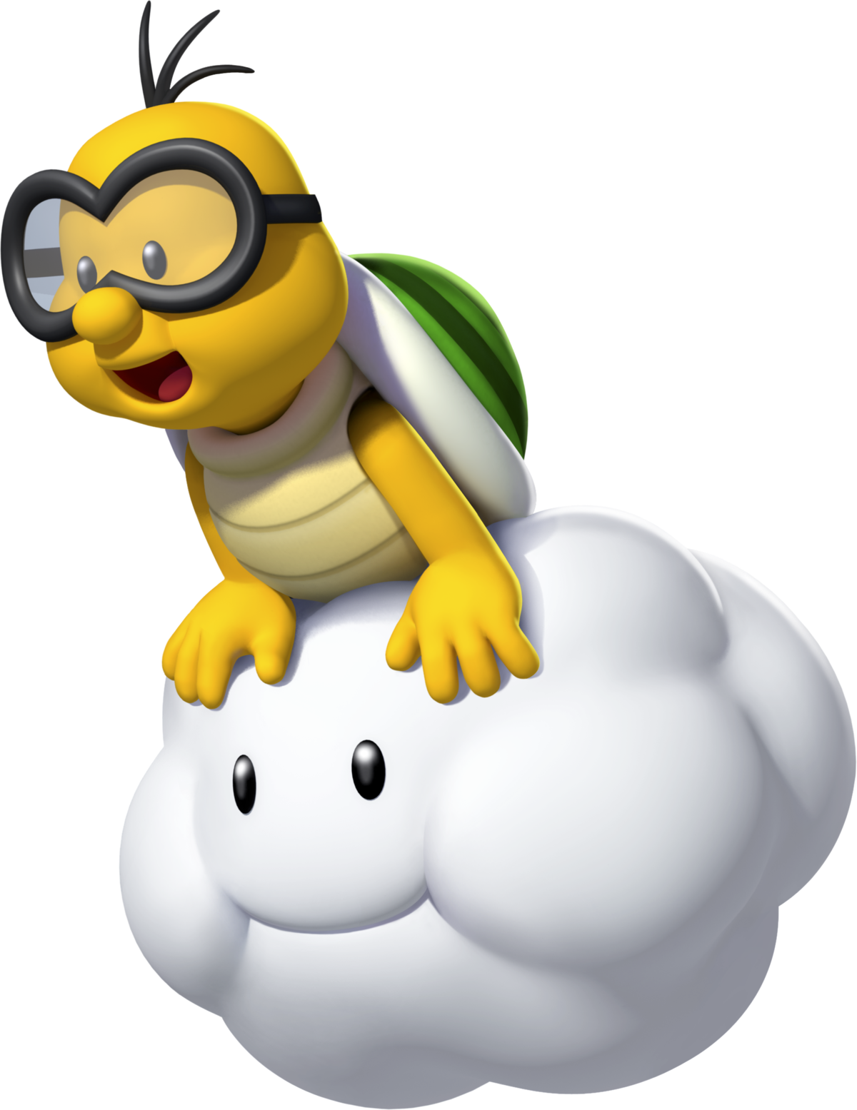 Download Lakitu - Mario Cloud Guy - Full Size PNG Image - PNGkit